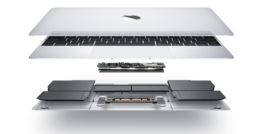 Apple Macbook 12 Inch 256gb - Gray (Mlh72) 2016