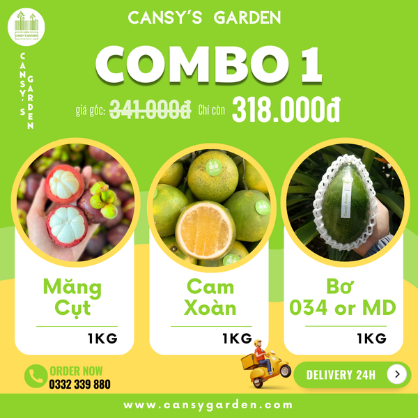 COMBO 1 – Cansy's Garden
