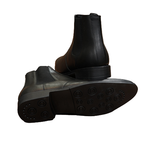 Boot da thật Vagabond xuất khẩu xịn có khóa- Đen – Lạ Sneakers