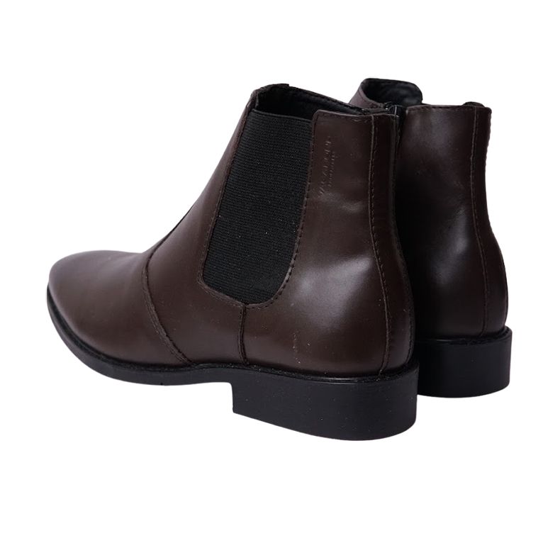 Boot da thật Vagabond xuất khẩu xịn có khóa- Nâu – Lạ Sneakers