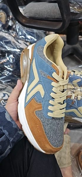 Giày Sneakers da lộn Tenth xuất dư- Xanh biển – Lạ Sneakers