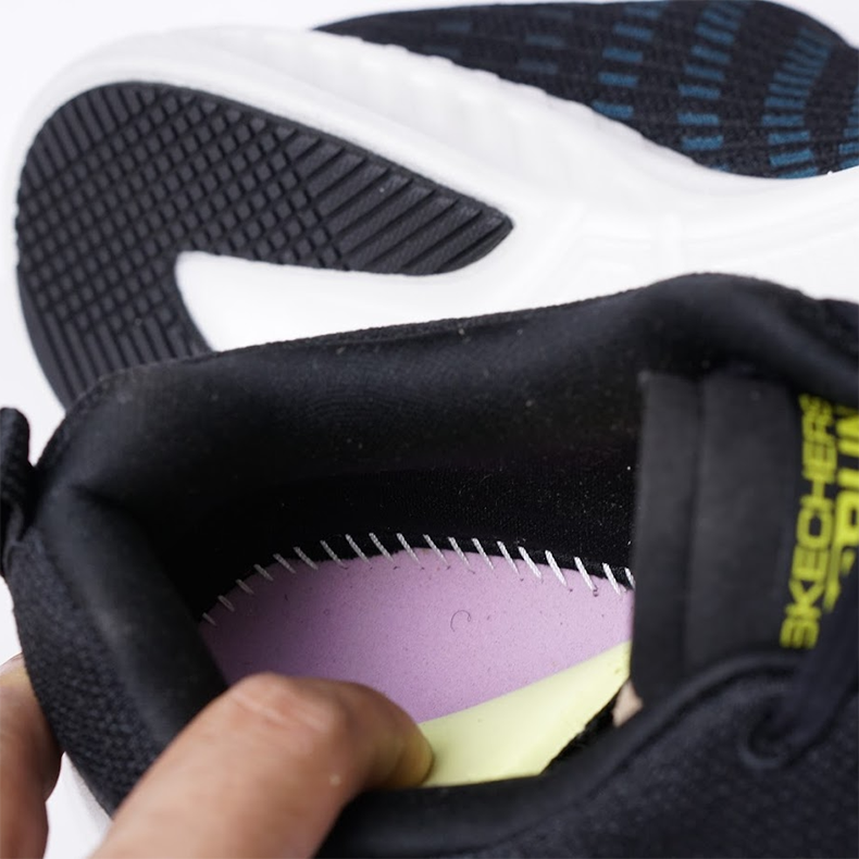 Giày thể thao Skech Gorun HYPER BURST SOLAR- Đen xanh – Lạ Sneakers