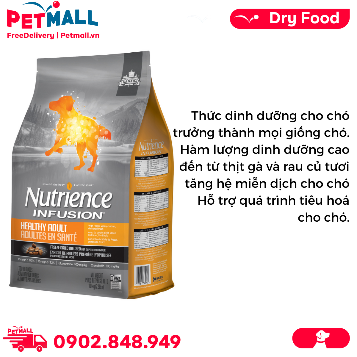 Thức ăn mèo Nutrience Infusion Adult Indoor thịt gà rau củ 10kg - Dành ...