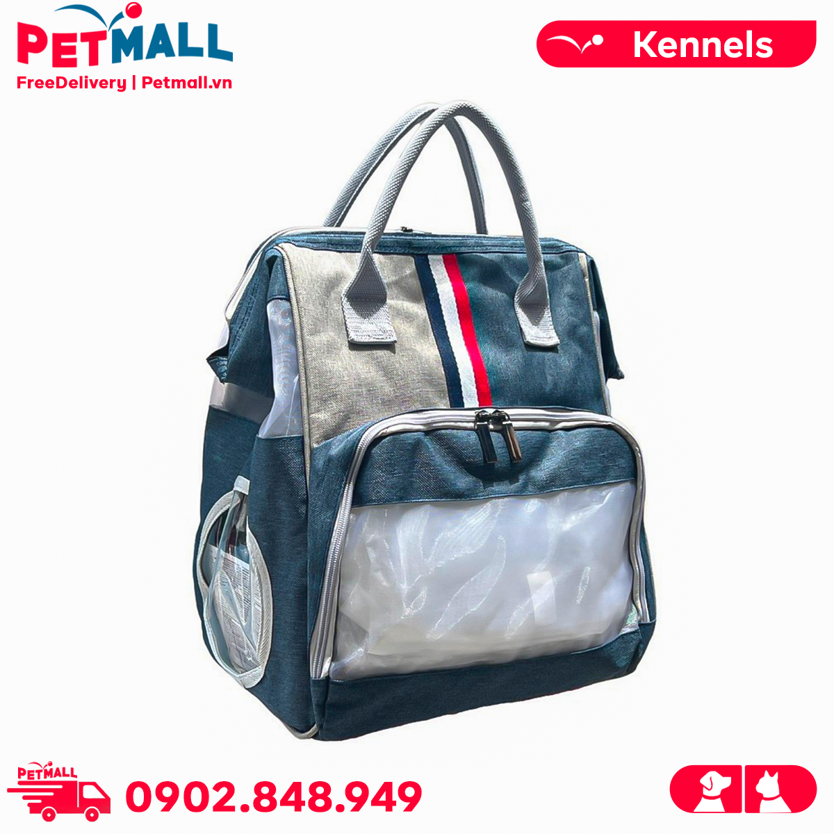 Balo thú cưng SONICE NYC hình vuông size 35x30x25cm - Chất liệu vải ca – Petmall.vn – Dịch Vụ ...