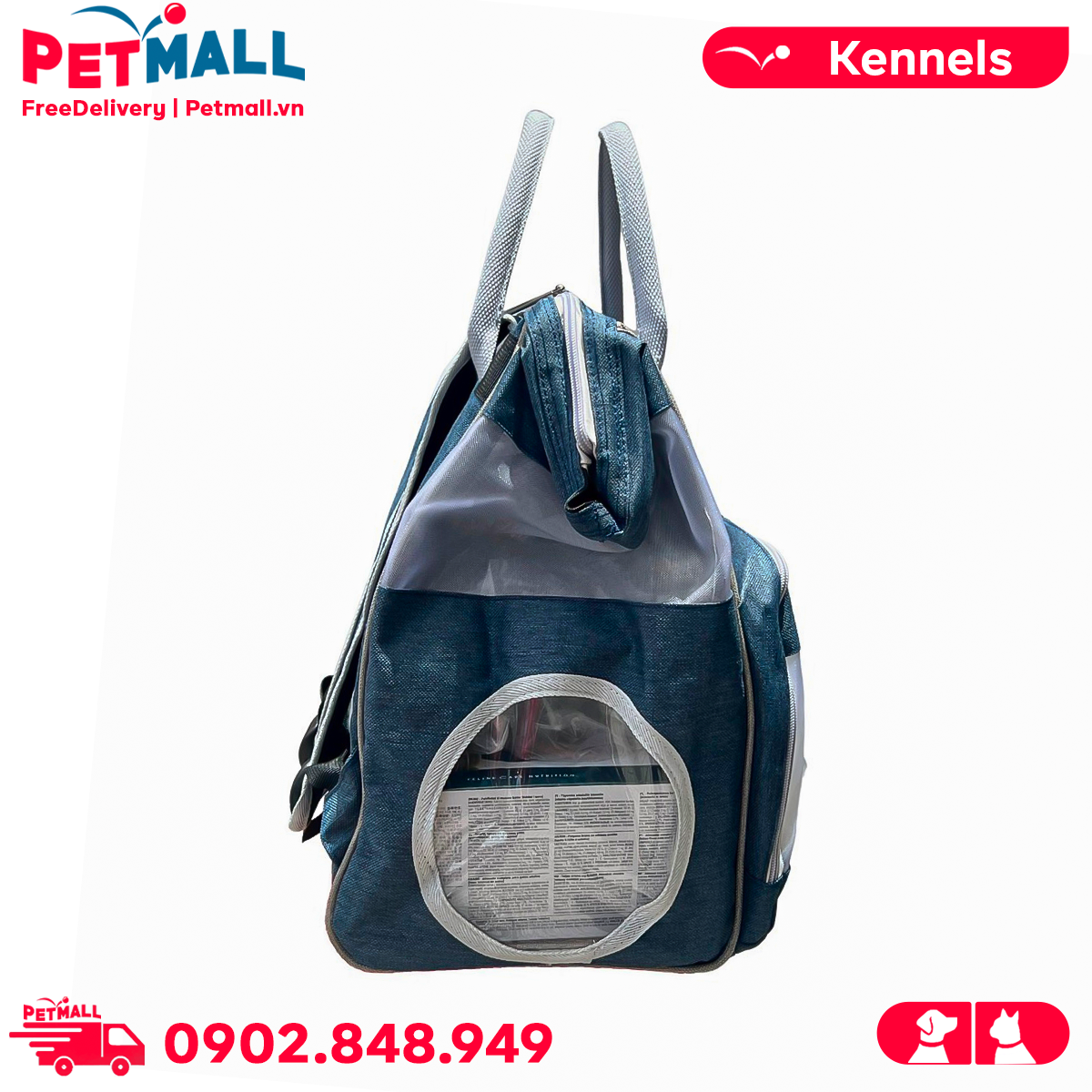 Balo thú cưng SONICE NYC hình vuông size 35x30x25cm - Chất liệu vải ca – Petmall.vn – Dịch Vụ ...