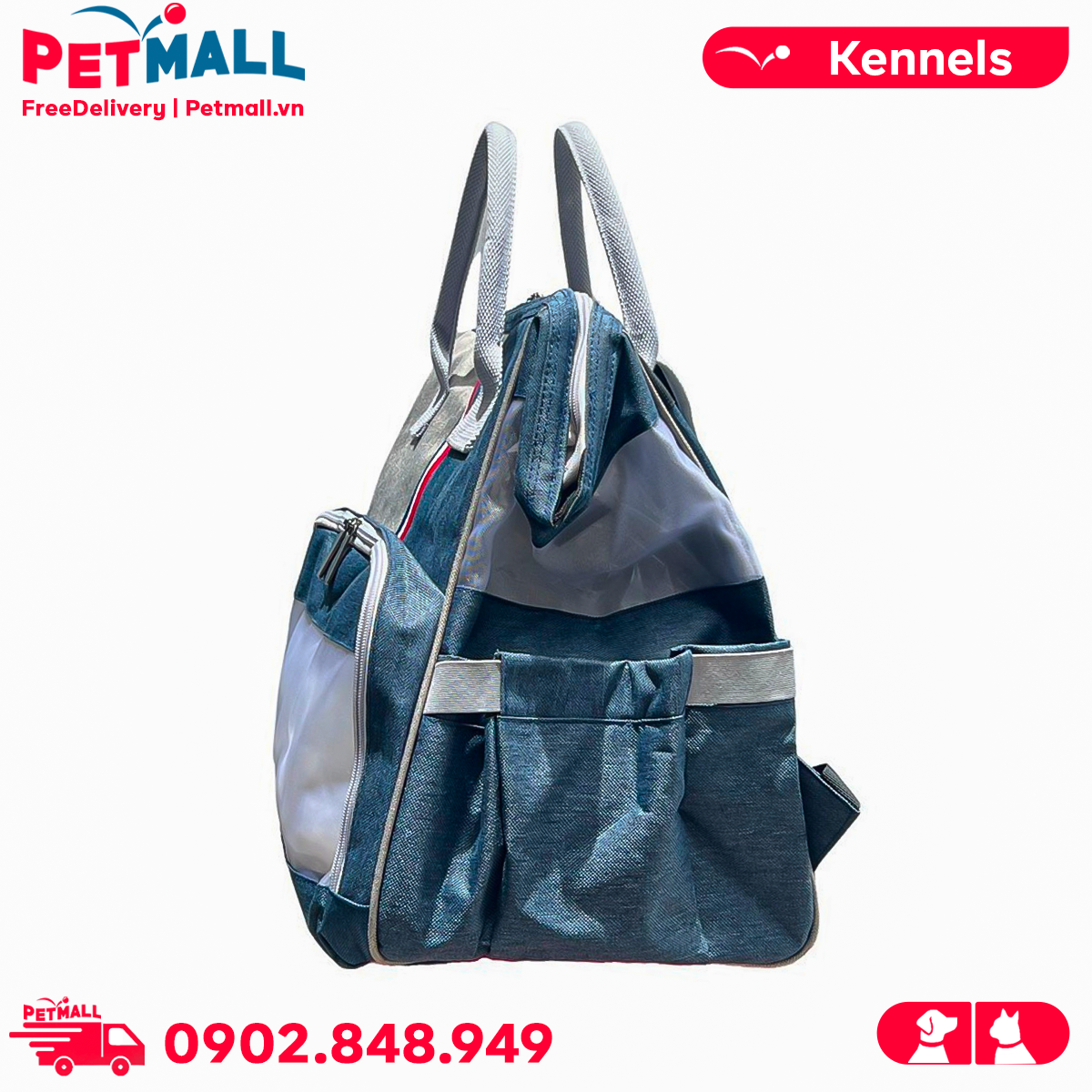 Balo thú cưng SONICE NYC hình vuông size 35x30x25cm - Chất liệu vải ca – Petmall.vn – Dịch Vụ ...