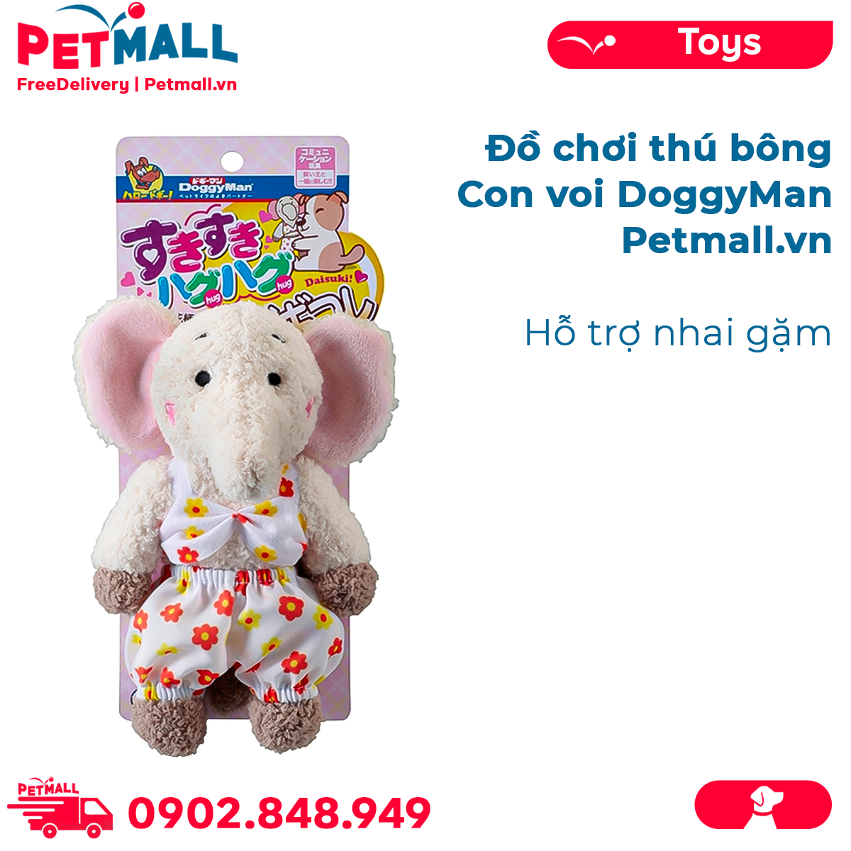 Vòng cổ DoggyMan Size 5kg -Màu xanh dương hình xương Petmall – PETMALL.VN
