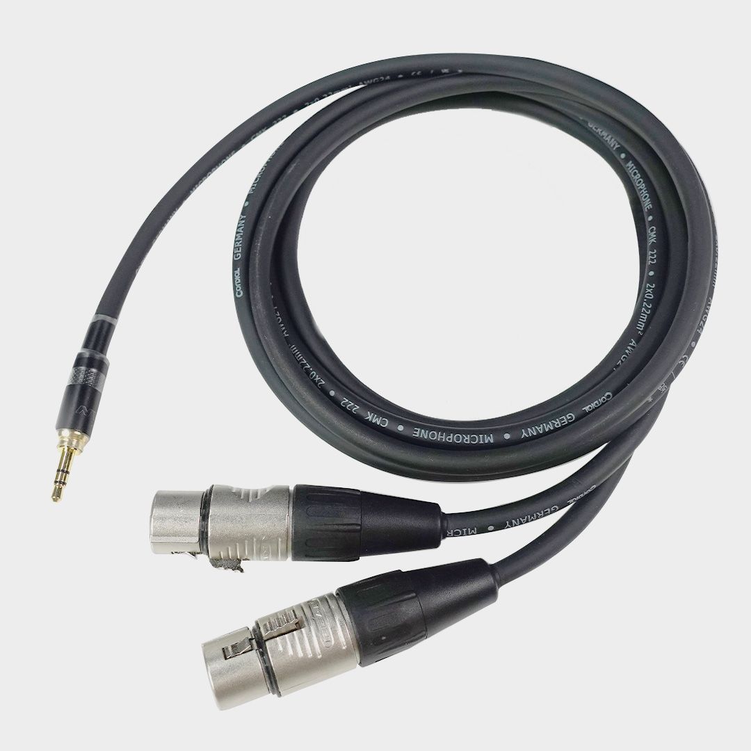Dây truyền tín hiệu Jack 3.5mm Stereo ra 2 đầu Canon cái XLR (2M ...