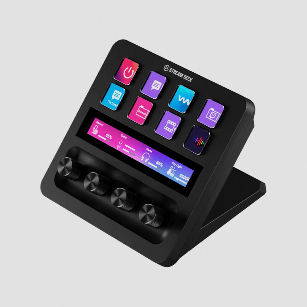 Thiết bị Stream Elgato Stream Deck + (Màu Đen) - Bàn Phím StreamDesk