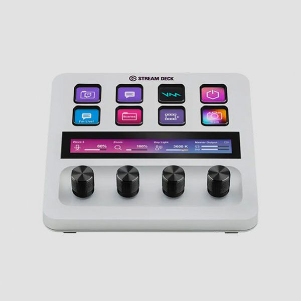 Thiết bị Stream Elgato Stream Deck + (Màu Trắng) - Bàn Phím StreamDesk