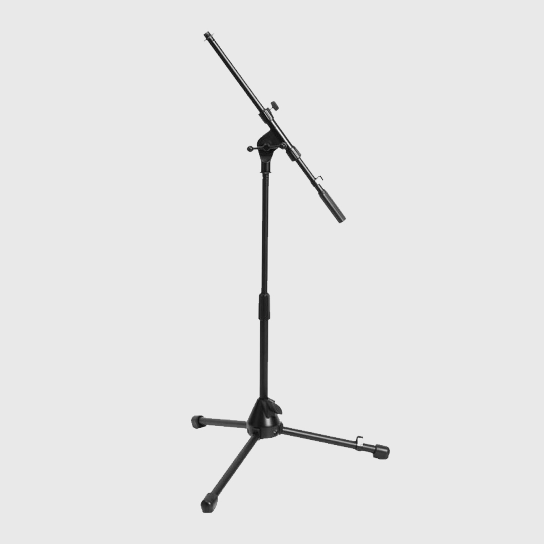 Chân Microphone ON-STAGE MS7411B drum/amp tripod with boom