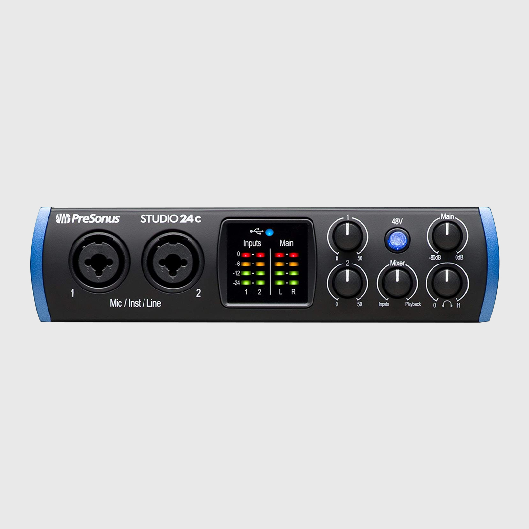 Sound card PreSonus Studio 24C - Sound card thu âm