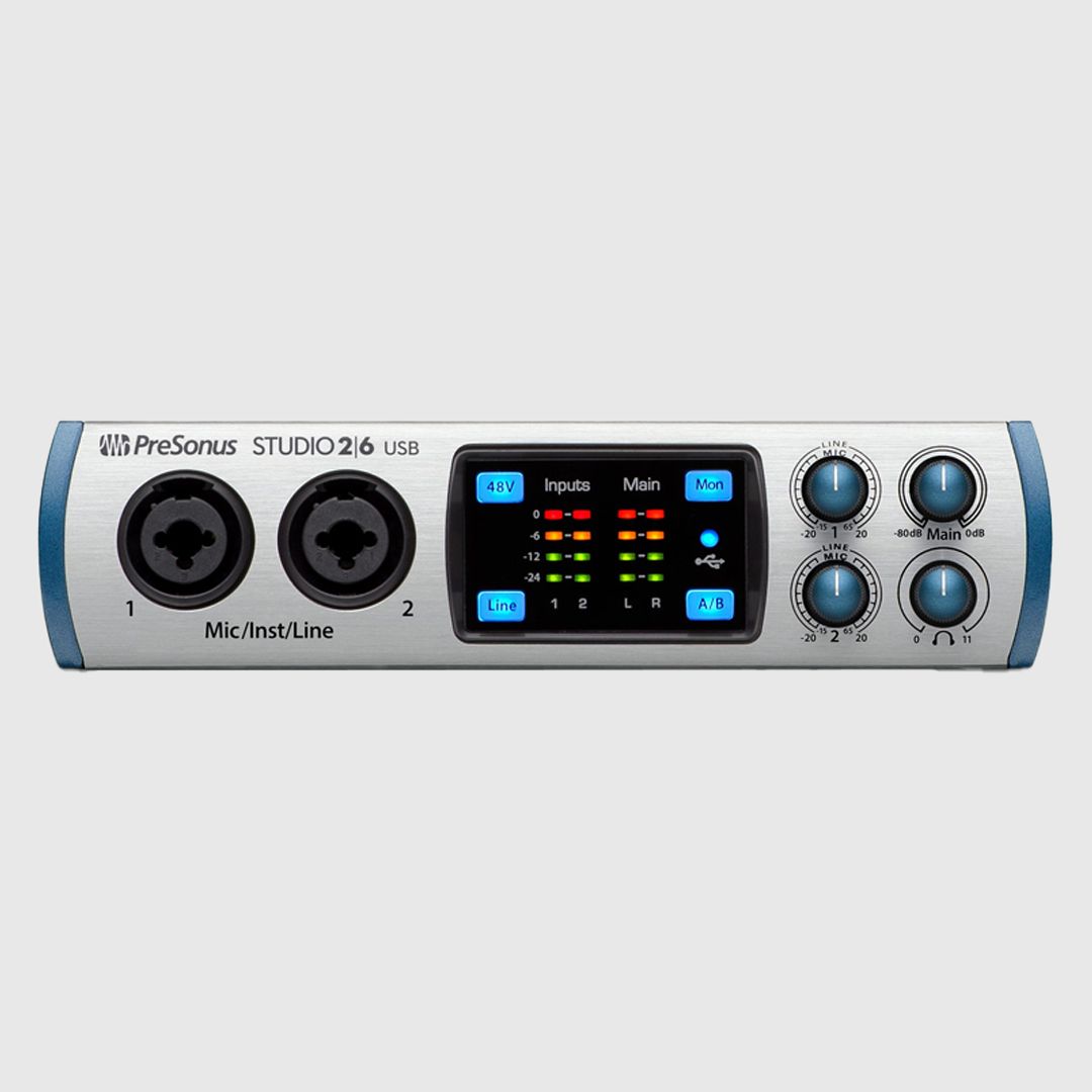 Sound card Presonus Studio 26 - Sound card thu âm