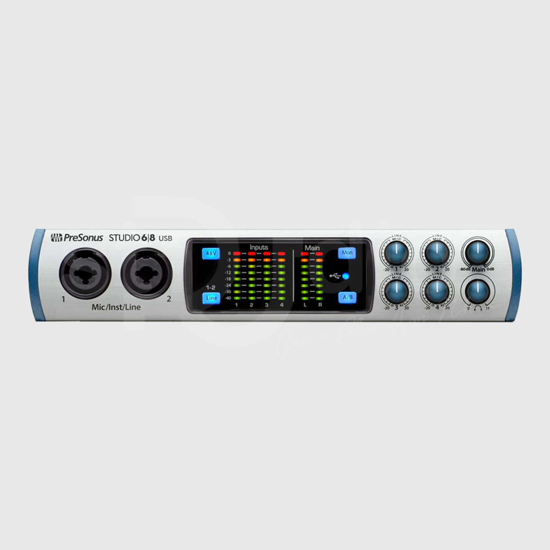 Sound card Presonus Studio 68 - Sound card thu âm