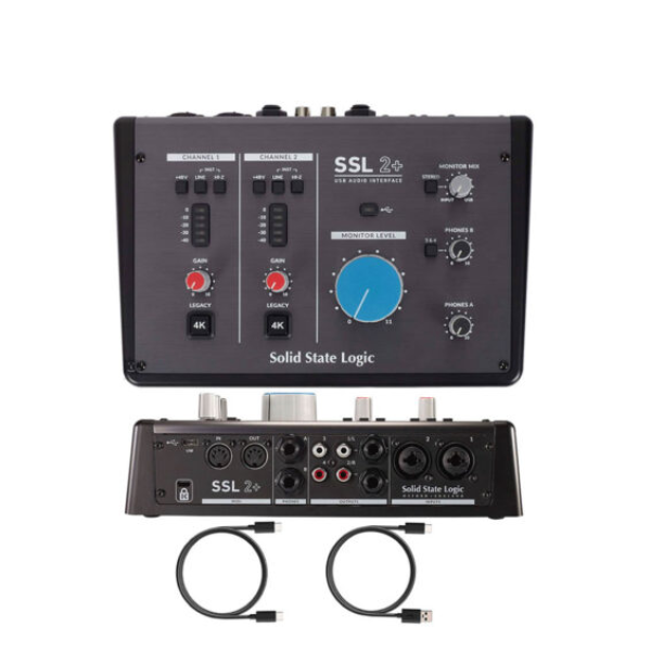 Sound card SSL2+ - Sound card thu âm Solid State Logic - Pustudio.vn