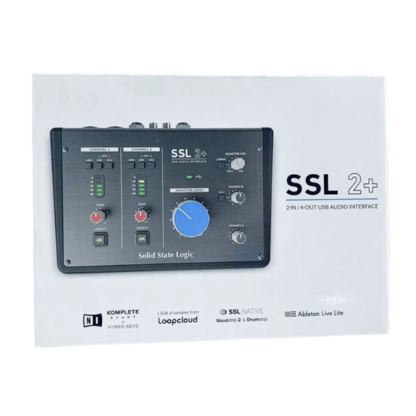 Sound card SSL2+ - Sound card thu âm Solid State Logic - Pustudio.vn