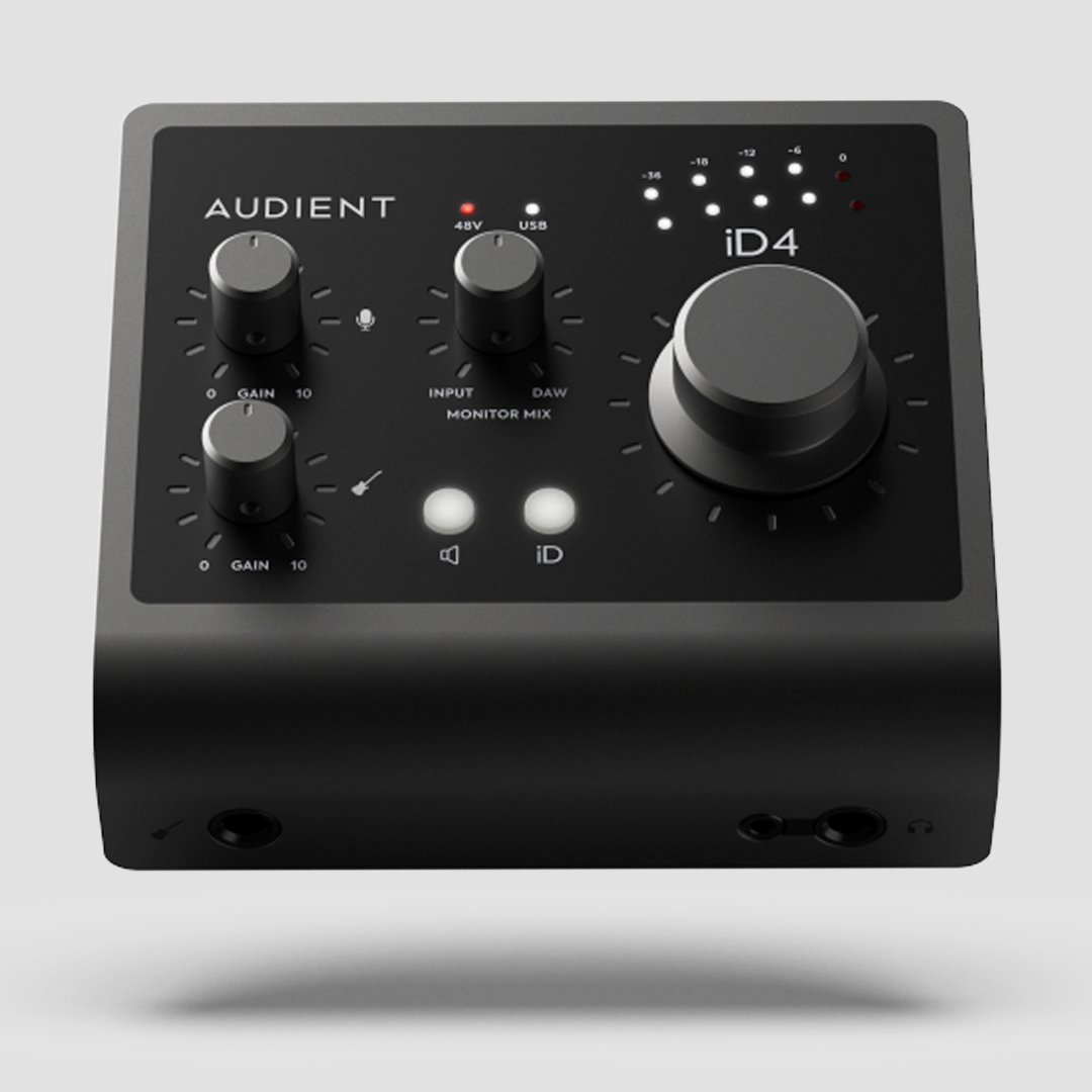 Audient ID4 MKII - Nơi bán Sound card Audient tốt nhất - Pustudio.vn
