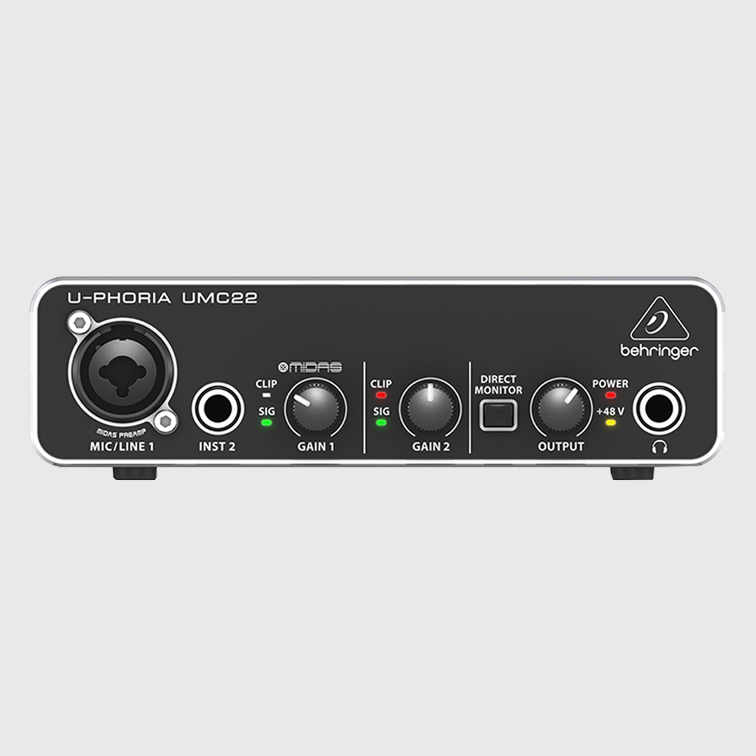 Sound Card Behringer UMC22 - Sound card thu âm mini