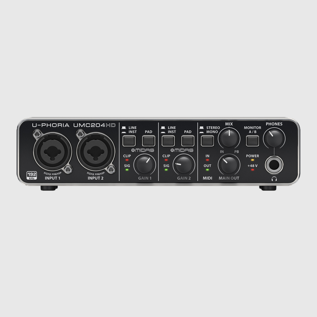 Sound Card Behringer UMC204HD - Sound card thu âm