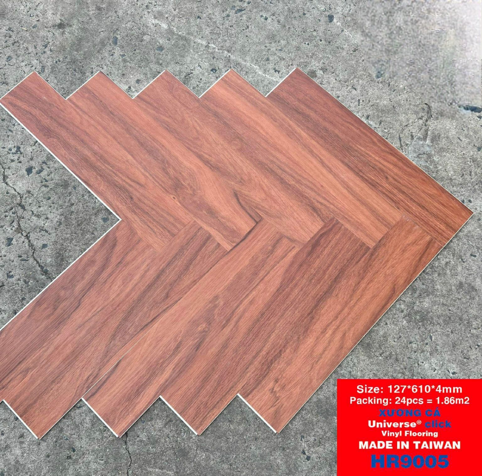 Sàn nhựa SPC 4mm Xương cá – Sàn Gỗ Thiên Phát