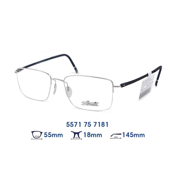 Gọng Kính Gọng kính SILHOUETTE 5571 75 7181 Chính Hãng | Mắt Kính Liên ...