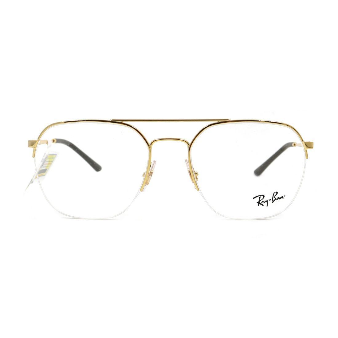 Gọng kính Rayban RB6444 2500 Các chi tiết mạ crom sáng bóng – LienSon
