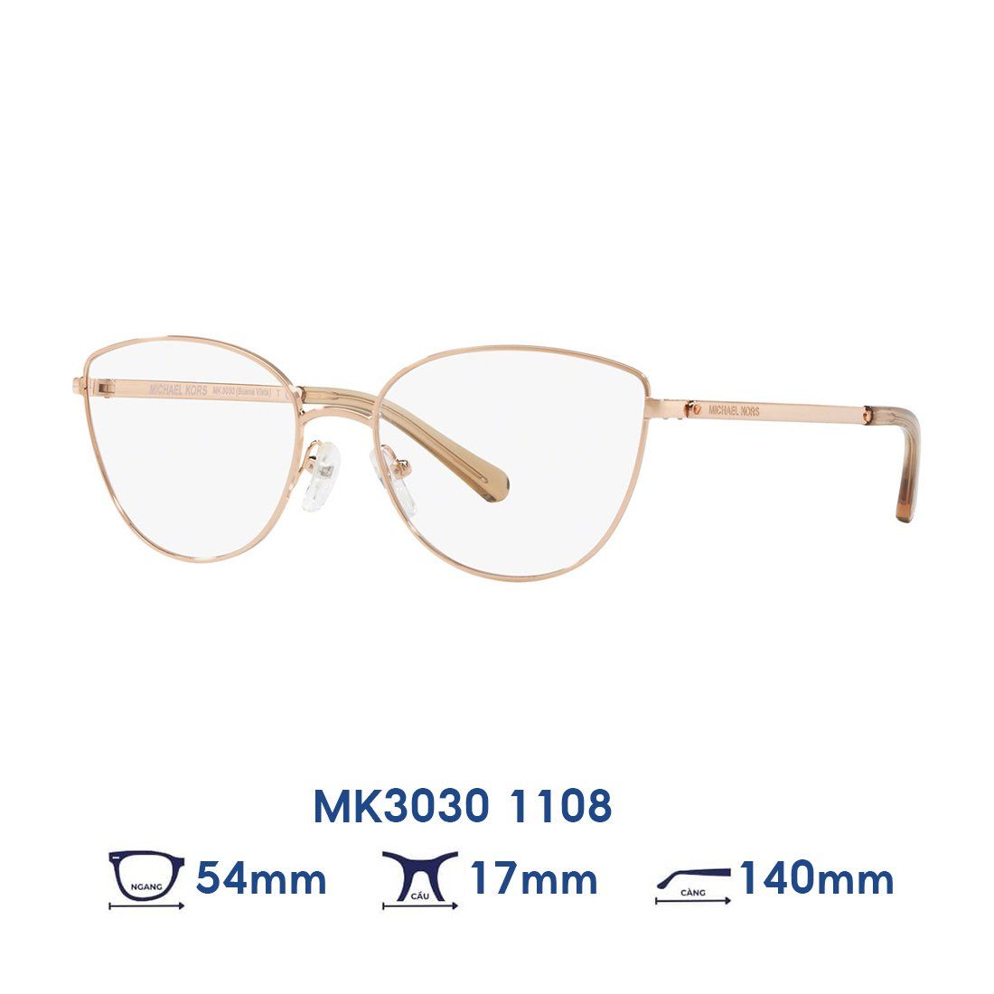 Gọng kính MICHAEL KORS MK3030 1108 – LienSon