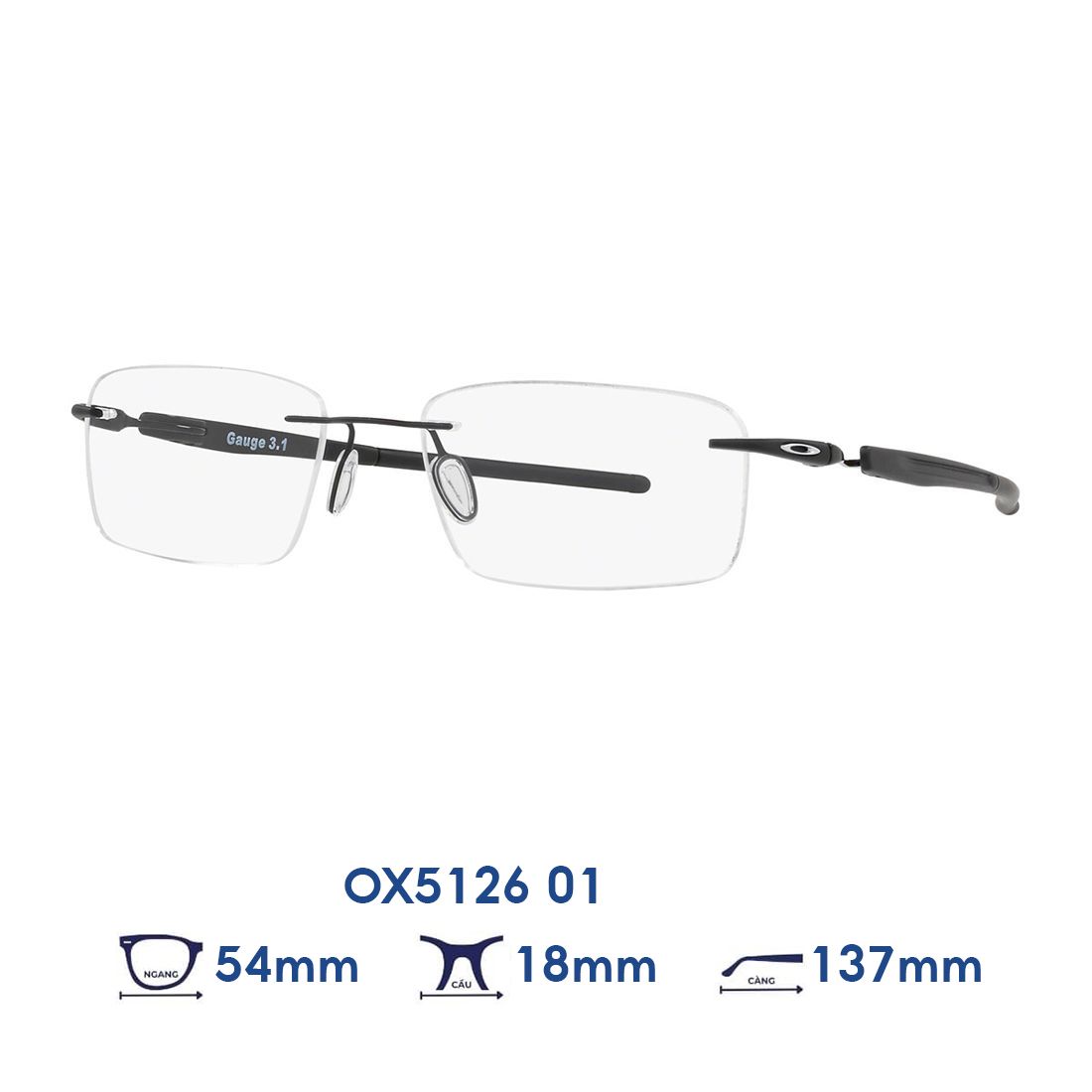 Gọng kính OAKLEY OX5126 01 – LienSon