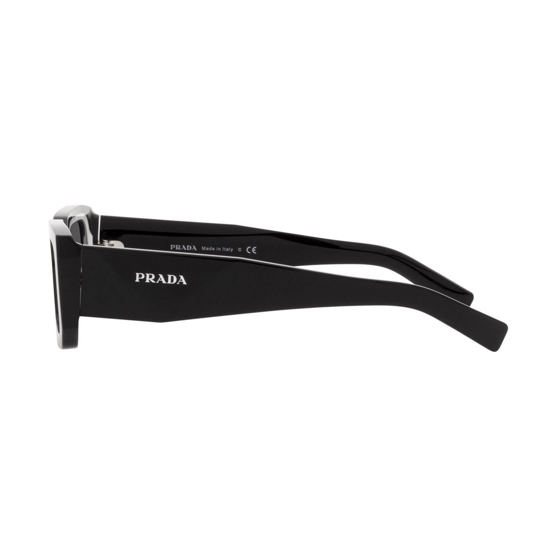 Kính mát PRADA PR06YSF 09Q5S0 Đen Chữ nhật 2025 | Giảm 20% – LienSon