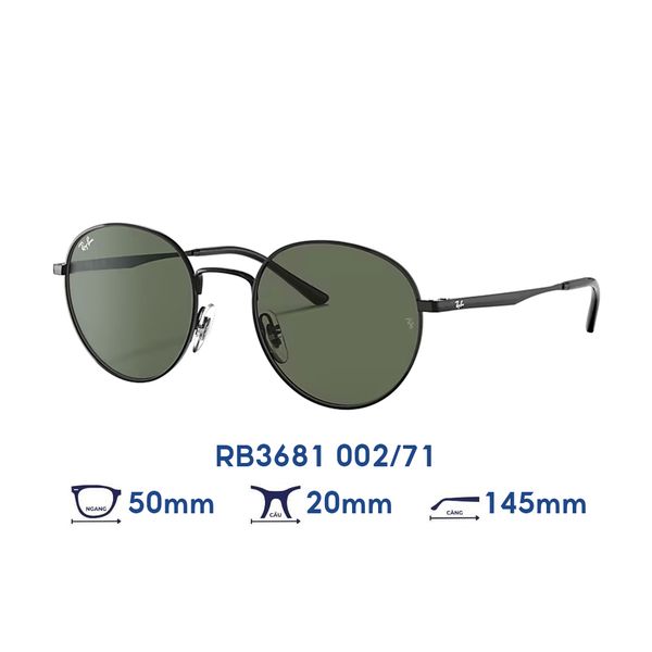 Ray-Ban RB3681 002/71 – Kính mát thanh lịch, bảo vệ mắt hoàn hảo – LienSon