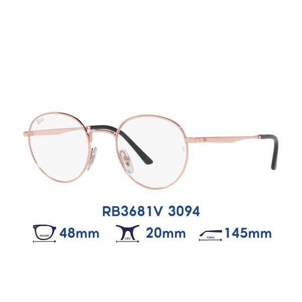 Ray-Ban RB3681V 3094 – Gọng kính trẻ em thời trang và chắc chắn – LienSon