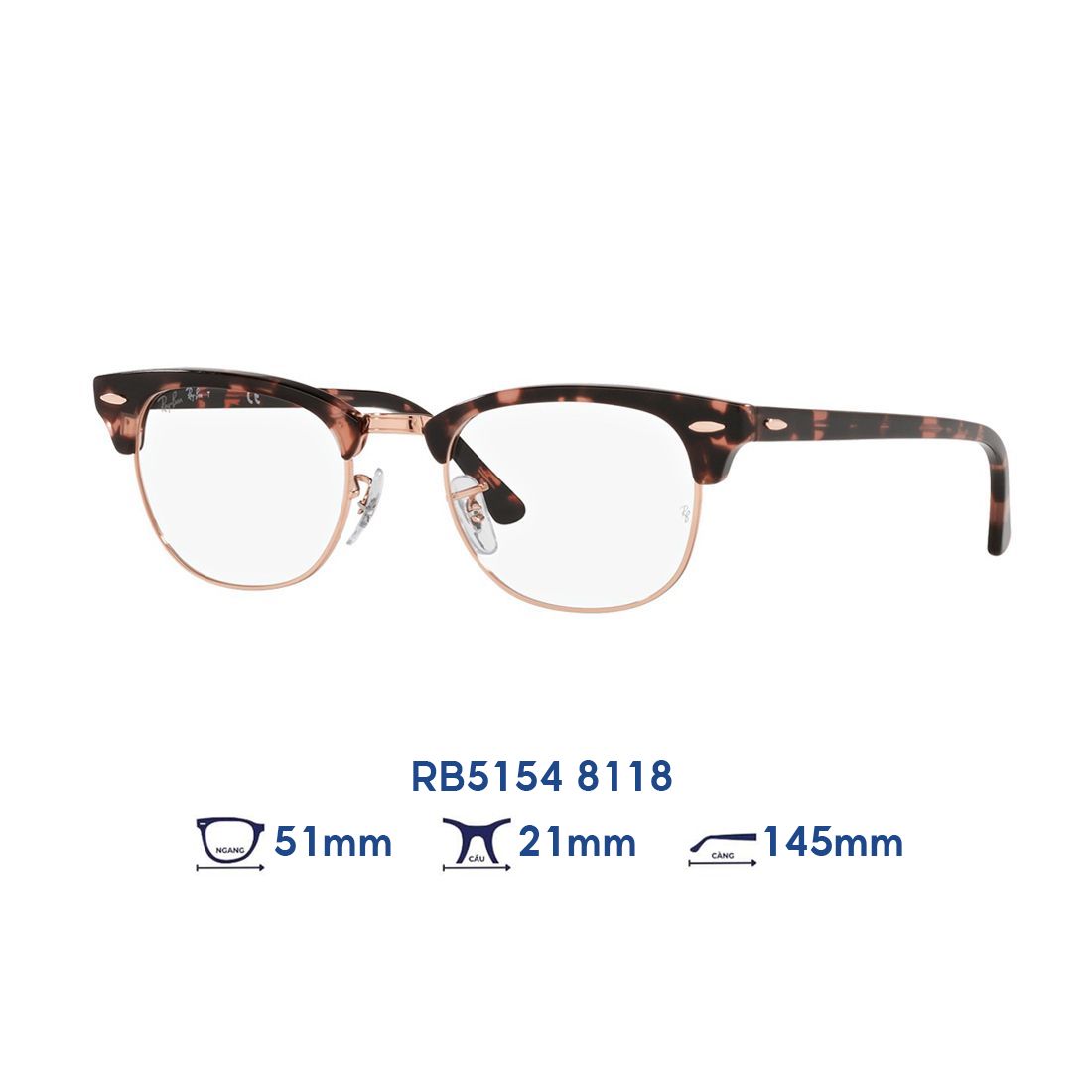 Gọng kính RAYBAN RB5154 8118 – LienSon