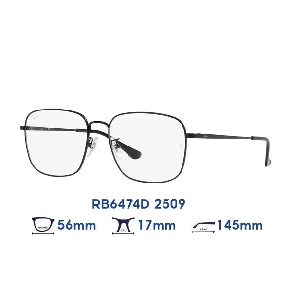 Ray-Ban RB6474D là một thiết kế gọng kính thuộc dòng optical (kính cận ...