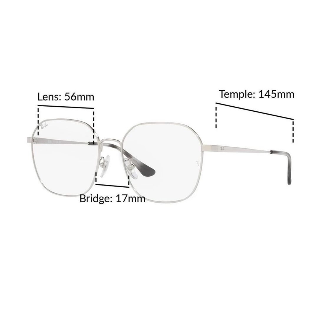 Gọng kính Ray-Ban RB6490D 2501 là một mẫu gọng kính kim loại cao cấp ...