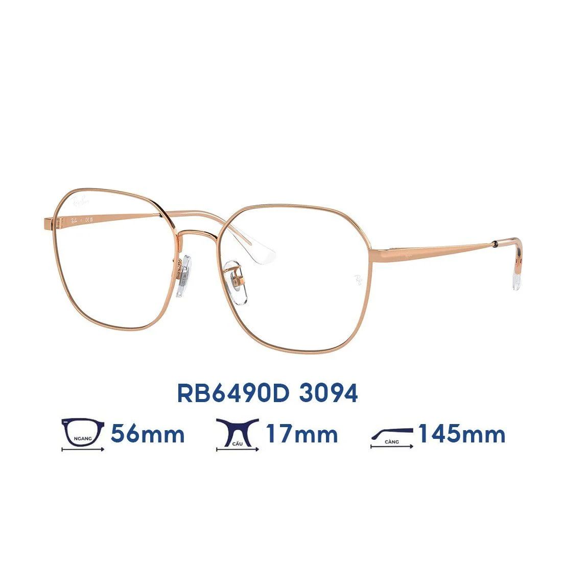 Gọng Kính Ray-Ban RB6490D 3094 – Sự Kết Hợp Giữa Tinh Tế và Đẳng Cấp ...