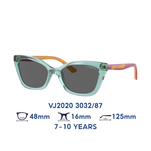Kính mát trẻ em Kids VOGUE VJ2020 3032/87 Xanh trong Thời trang 2023 ...