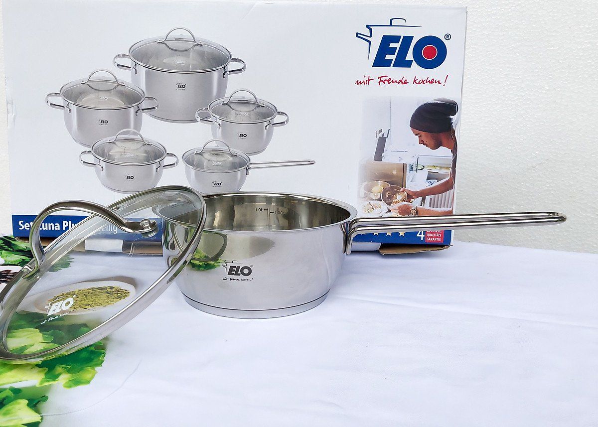 Nồi Quánh Inox 304 Đáy Liền Luna Plus, Size 16cm