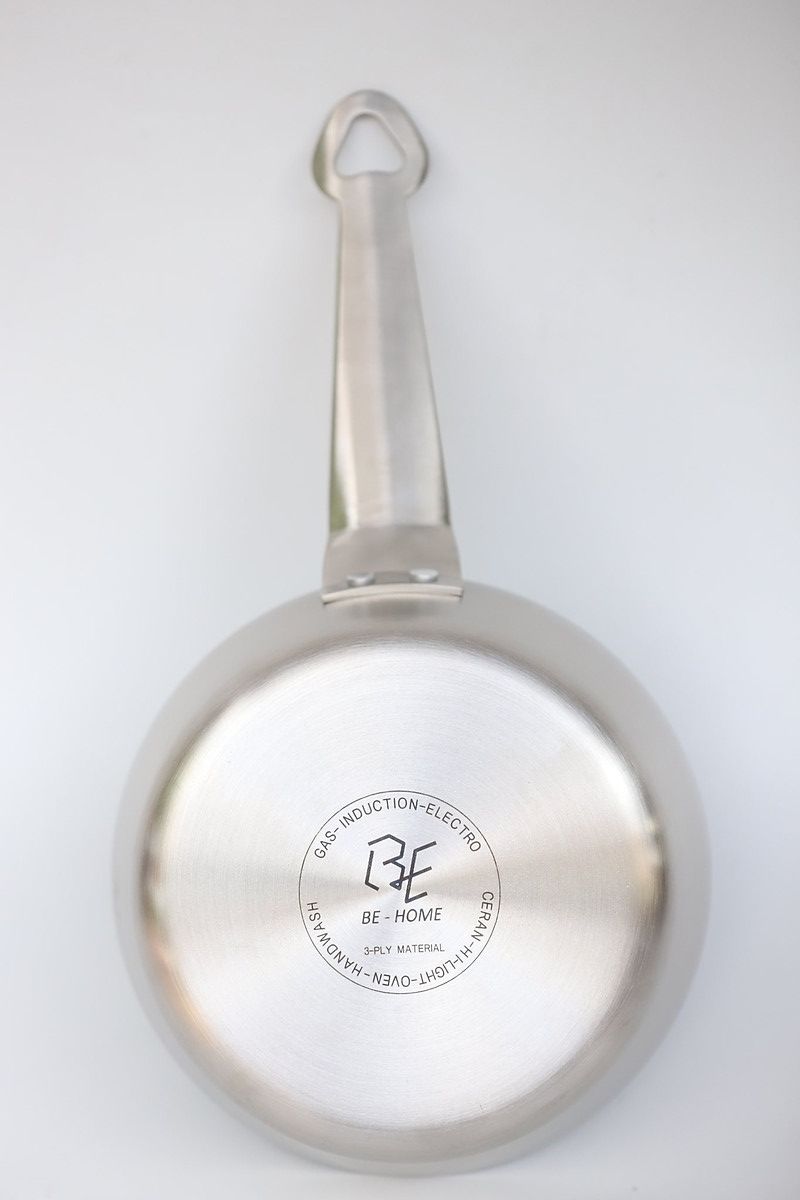 Nồi inox 3 lớp đáy liền chống dính Behome 20x9cm