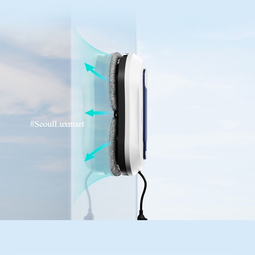 Robot lau kính Everybot WS300, lau cửa kính trên cao, gương, tường gạc