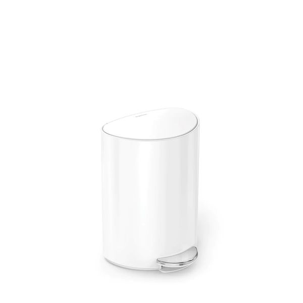 Thùng rác bán nguyệt Simplehuman 6L Colour