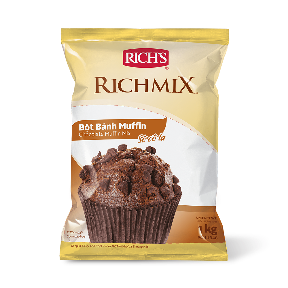 BỘT bánh Muffin socola - Túi 1kg – Tropicana