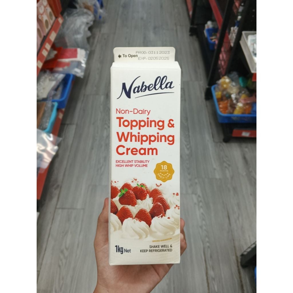 Kem Topping Nabella - Hộp 1L – Tropicana