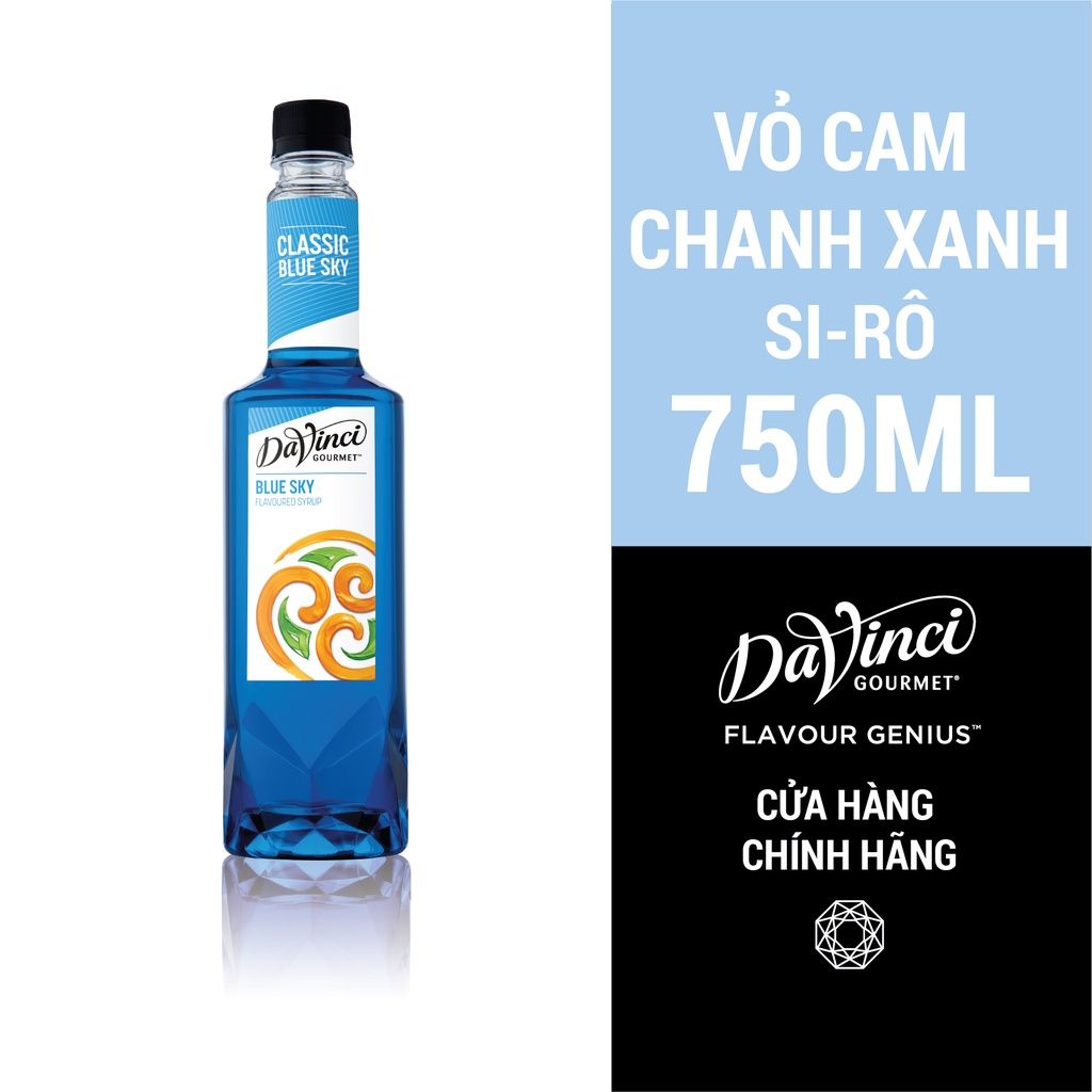 Syrup Davinci Vỏ Cam Chanh / Blue Ocean - Chai 750ml – Tropicana