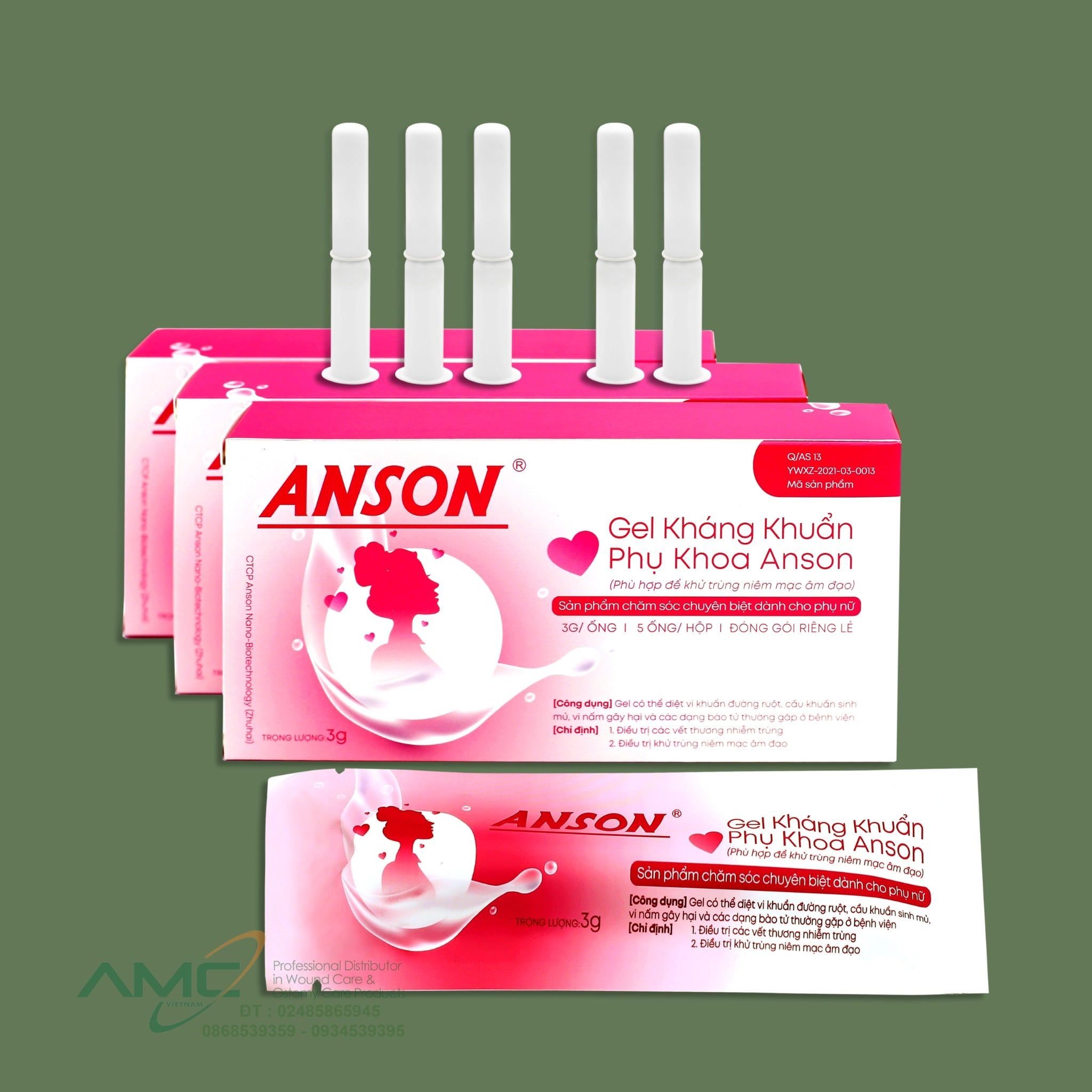 Gel kháng khuẩn phụ khoa Anson – amcvietnam