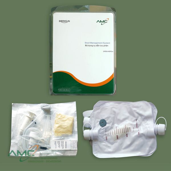 Bộ dụng cụ dẫn lưu phân (Stool management system) – amcvietnam