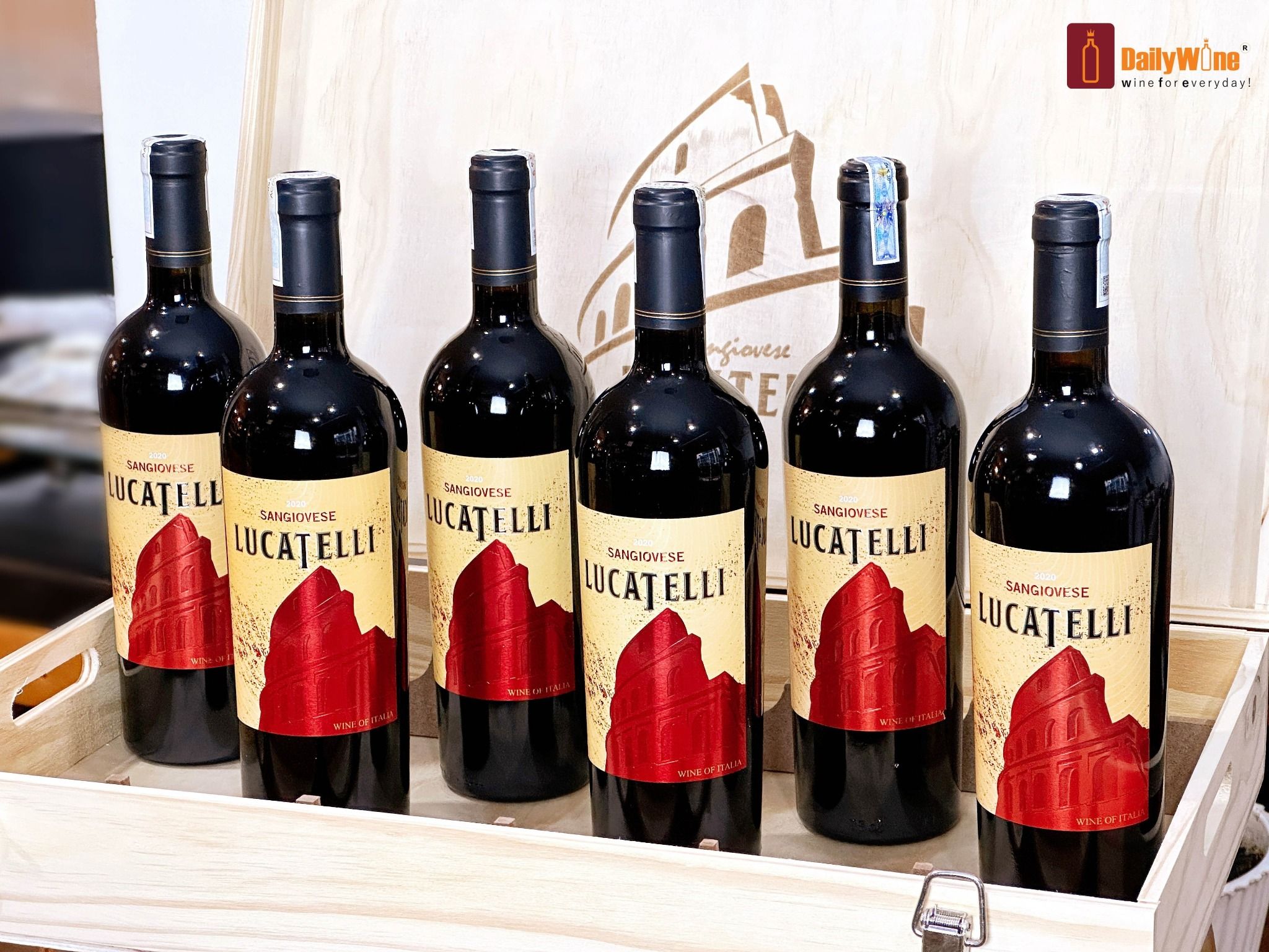 VANG ĐỎ Ý LUCATELLI SANGIOVESE – Dailywine - Vang ngon mỗi ngày