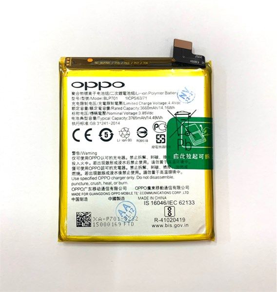 Pin Oppo BLP 701/ Reno – Phước Lộc Mobile - Mua Bán - Sữa chữa Điện ...