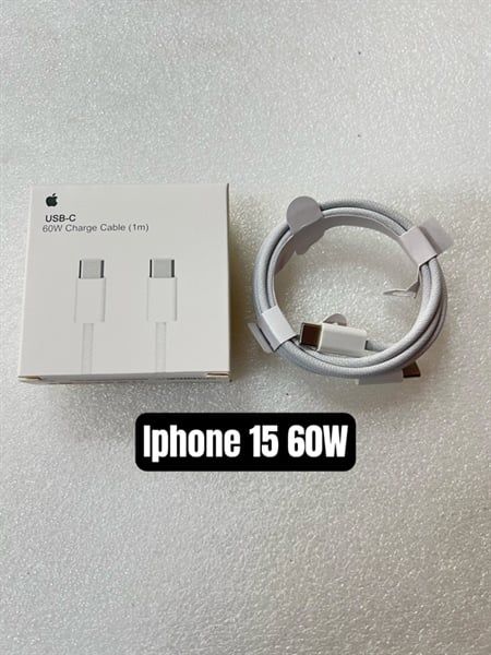 Cáp Sạc Iphone 15 60W C To C Dù Full Box – Phước Lộc Mobile - Mua Bán ...