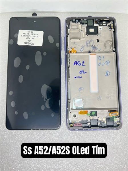 Màn Hình Samsung A52 2ic Khung / A52S 4G / 5G / Oled Khung Phôi Nhỏ Tí ...
