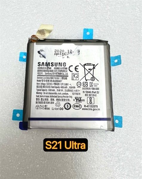 Pin Samsung S21 Ultra / EB-BG998ABY – Phước Lộc Mobile - Mua Bán - Sữa ...
